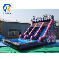 China Delivery Way Sea/Air Commercial Party Rental Inflatable Pool Slides for Home/Business for sale