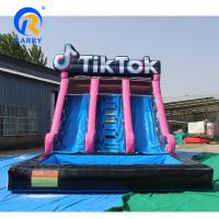 China Delivery Way Sea/Air Commercial Party Rental Inflatable Pool Slides for Home/Business for sale