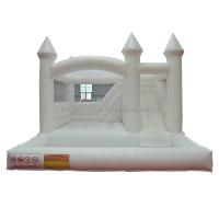 China Newly Made Moonwalk Wedding Trampoline Commercial White Bouncy Castle for Party Events for sale