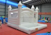 China Newly Made Moonwalk Wedding Trampoline Commercial White Bouncy Castle for Party Events for sale