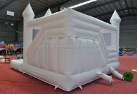 China Newly Made Moonwalk Wedding Trampoline Commercial White Bouncy Castle for Party Events for sale