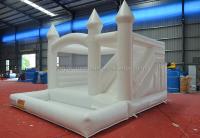 China Newly Made Moonwalk Wedding Trampoline Commercial White Bouncy Castle for Party Events for sale