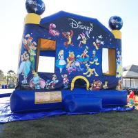 China Cartoon Theme Bounce House PVC Inflatable Trampoline Castle for Children CE/EN71/EN14960 for sale