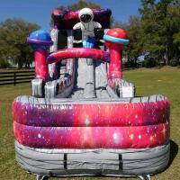 China Outdoor Commercial Grade Children Inflatable Bounce Slide with Cool Red Car Design for sale