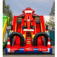 China Digital Printing Commercial Inflatable Tropical Water Slide for Kids and Adults Party for sale
