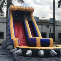 China Large Commercial Jump Air Water Slide with Pool Outdoor Inflatable Party Merchandise for sale