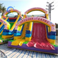 China Outdoor PVC Inflatable Water Slide Bouncer Castle for Kids and Adults Jumper House for sale