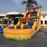 China Outdoor PVC Inflatable Water Slide Bouncer Castle for Kids and Adults Jumper House for sale