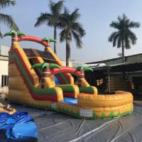 China Outdoor PVC Inflatable Water Slide Bouncer Castle for Kids and Adults Jumper House for sale