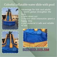 China Take Your Outdoor Fun to the Next Level with Our Inflatable Water Slide and Pool for sale