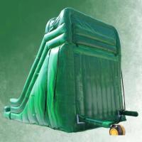 China Blower Accessories Included Charming Green Magic Left and Right Double Slide with Pool for sale