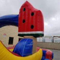 China Park Inflatable Chilled Watermelon Water Slide with Pool Support One Item Purchase for sale