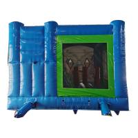 China Customized Color Commercial PVC Pirate Theme Inflatable Bouncy Castle with Dry Slide for sale