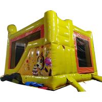 China Elevate Your Toddler Bed Birthday Party with Cute Puppy Theme Inflatable Castle House for sale