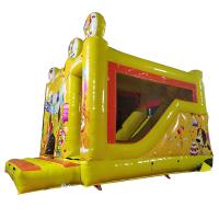 China Elevate Your Toddler Bed Birthday Party with Cute Puppy Theme Inflatable Castle House for sale