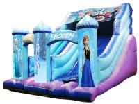 China Tropical PVC Inflatable Water Bounce House Pool Water Slide Max Capacity 100-500kg for sale