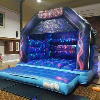 China 14 Years up Customized Mini Inflatable Trampoline Castle with Slide Custom Color for sale