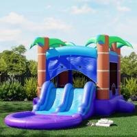 China PVC Inflatable Water Slide with Basketball Hoop for Kids and Adults Age Range 5-7 Years for sale