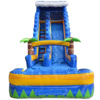 China Pool Jungle Inflatable Water Slide for Large Water Parks Bounce House Commercial Rental for sale