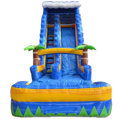 China Pool Jungle Inflatable Water Slide for Large Water Parks Bounce House Commercial Rental for sale