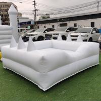 China CE/EN71/EN14960 Certified Unisex PVC White Inflatable Bouncer for Playgrounds and Parties for sale