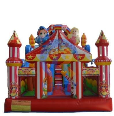China 6*4m Adult Size Inflatable Jumping Bouncer for Circus Themed Fun and Entertainment for sale