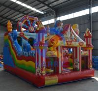 China 6*4m Adult Size Inflatable Jumping Bouncer for Circus Themed Fun and Entertainment for sale