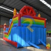 China 6*4m Adult Size Inflatable Jumping Bouncer for Circus Themed Fun and Entertainment for sale