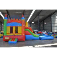 China CE Certificate Kids Commercial Inflatable Jumping Bounce House with Slide and Pool for sale