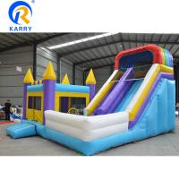 China Classic Kids Jumper Inflatable Castle Slide Combo with Swimming Pool Digital Printing for sale
