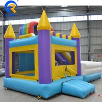 China Classic Kids Jumper Inflatable Castle Slide Combo with Swimming Pool Digital Printing for sale