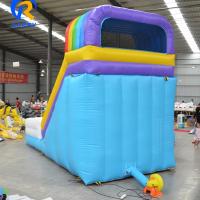 China Classic Kids Jumper Inflatable Castle Slide Combo with Swimming Pool Digital Printing for sale