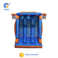 China Customized Size Inflatable Bounce Slide Dry and Water Air Slide for Outdoor Adventures for sale