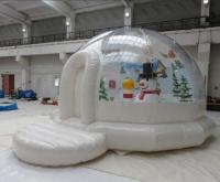 China Transparent Inflatable Snow Globe for Outdoor Camping Unisex Age Range 14 Years up for sale