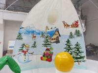 China Transparent Inflatable Snow Globe for Outdoor Camping Unisex Age Range 14 Years up for sale
