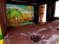 China Inflatable Pub Tent Blower With Blower Serving Inflatable Tropical Tiki Bar Exhibition for sale