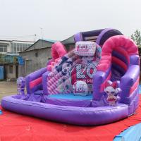 China Commercial Inflatable Water Slide for Kid Adult Customized Color and 5-10 Passengers for sale