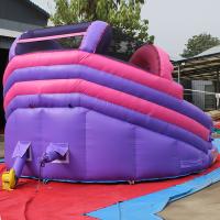 China Commercial Inflatable Water Slide for Kid Adult Customized Color and 5-10 Passengers for sale