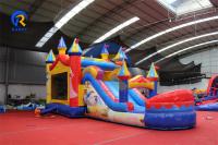 China PVC Inflatable Bounce House Water Slide Combo for Unisex Princess Party Backyard Fun for sale