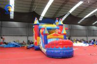 China PVC Inflatable Bounce House Water Slide Combo for Unisex Princess Party Backyard Fun for sale