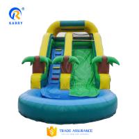 China Glue Included Large Customized Inflatable Water Slide for Outdoor Water Park Equipment for sale