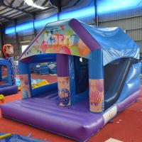 China Unisex Kids Bouncy Castle With Slide Combo Gender Unisex Age Range 14 Years up for sale