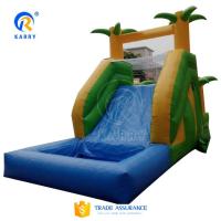 China Glue Included Large Customized Inflatable Water Slide for Outdoor Water Park Equipment for sale