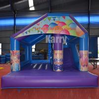 China Unisex Kids Bouncy Castle With Slide Combo Gender Unisex Age Range 14 Years up for sale