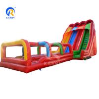 China Indoor Inflatable Water Slide Bouncer for Kids and Adults Water Playground CH for sale
