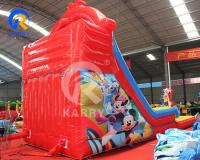 China CH PVC Materials Inflatable Water Slide Bouncy House Slide Max Capacity 100-500kg Park for sale