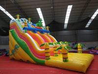 China Blower Included Inflatable Water Slide Outdoor Dry Indoor Air Slides for Kids and Adults for sale