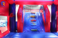 China Custom Splash Water Slide Inflatable Water Game Playground Slide for Unisex Castle for sale