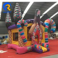 China Unisex Inflatable Toddler Bounce House PORTABLE Candy House PVC Bouncy Castle with Blower for sale