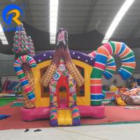 China Unisex Inflatable Toddler Bounce House PORTABLE Candy House PVC Bouncy Castle with Blower for sale